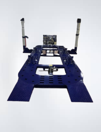 FREE SHIPPING 22 FEET LONG 2 TOWERS HEAVY DUTY AUTO BODY FRAME MACHINE ...